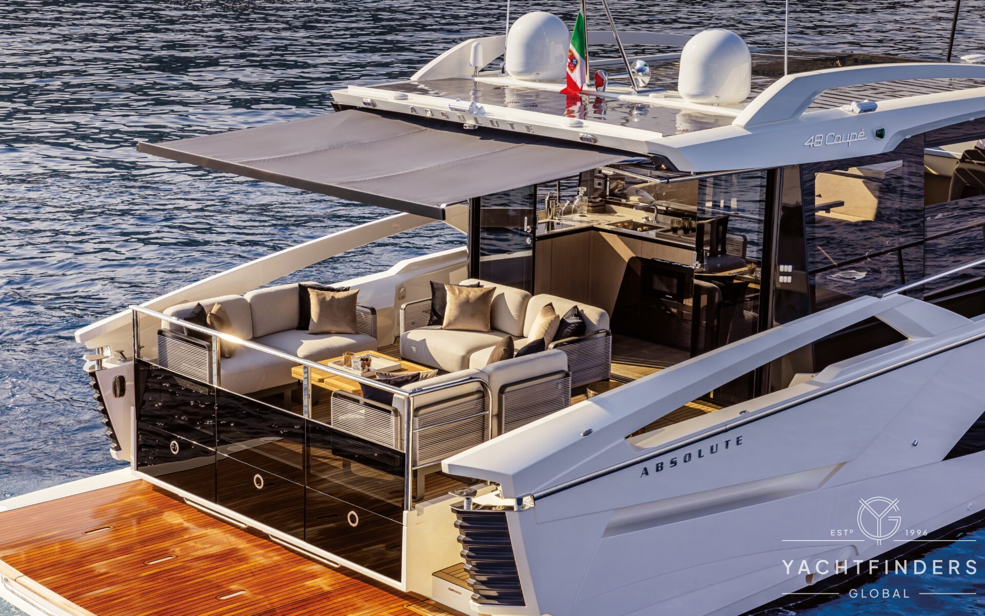 What’s so exciting about the Absolute 48 Coupe - Yachtfinders Global Ltd